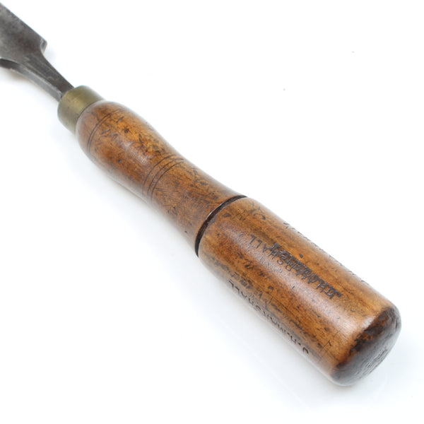 SOLD - Early Fenton & Marsden Incannel Firmer Gouge - 1" (Beech) – OldTools.co.uk