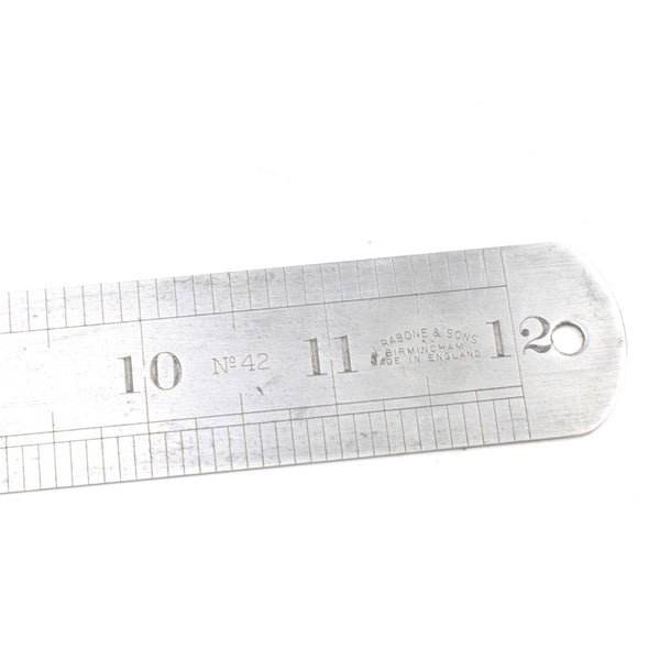 J Rabone Rule No 42 12 Birmingham OldTools co uk J Rabone Rule No 42 12 Birmingham OldTools co uk