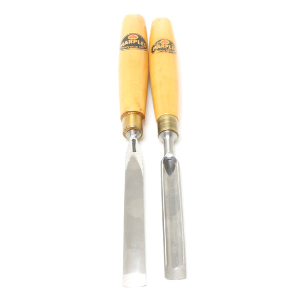SOLD - 2x Old Marples Incannel Firmer Gouges (Boxwood) – OldTools.co.uk