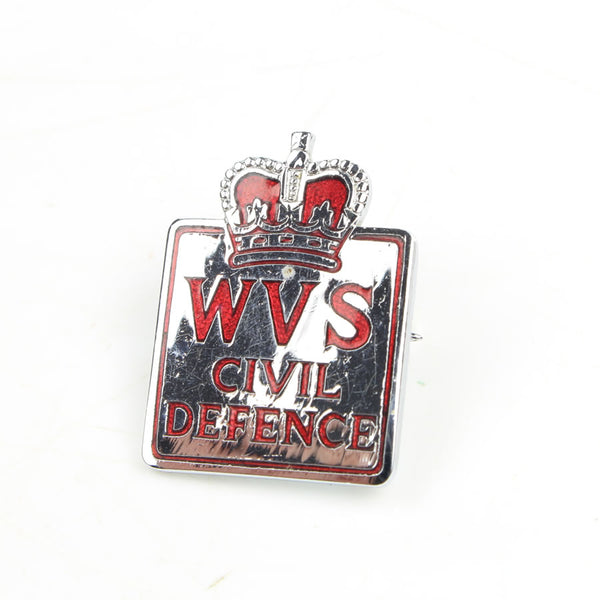 Women's Voluntary Service Civil Defence WVS Badge – OldTools.co.uk