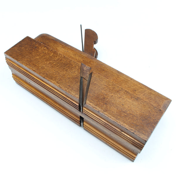 2x Buck Wooden Reeding Planes (Beech) – OldTools.co.uk