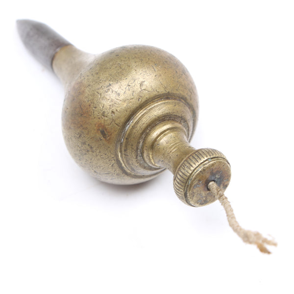 Brass Plumb Bob - 215g – OldTools.co.uk