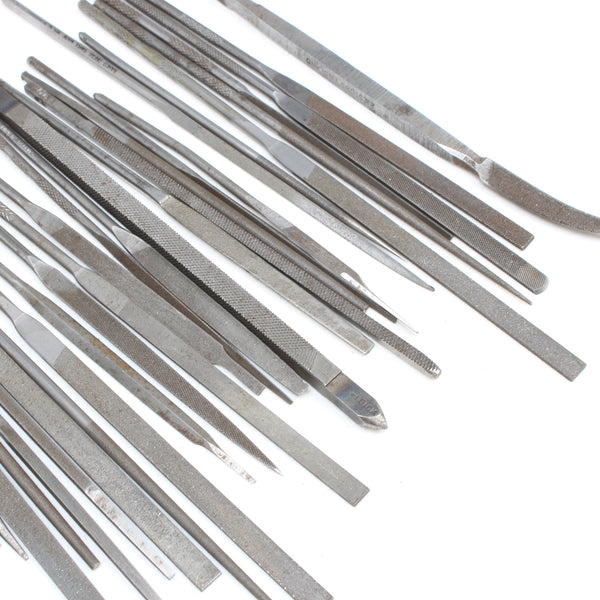 Collection Of Old Needle Files – OldTools.co.uk