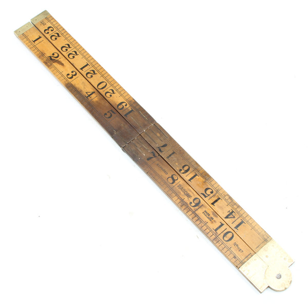 Rabone Folding Rule - No. 1167 (Boxwood) – OldTools.co.uk