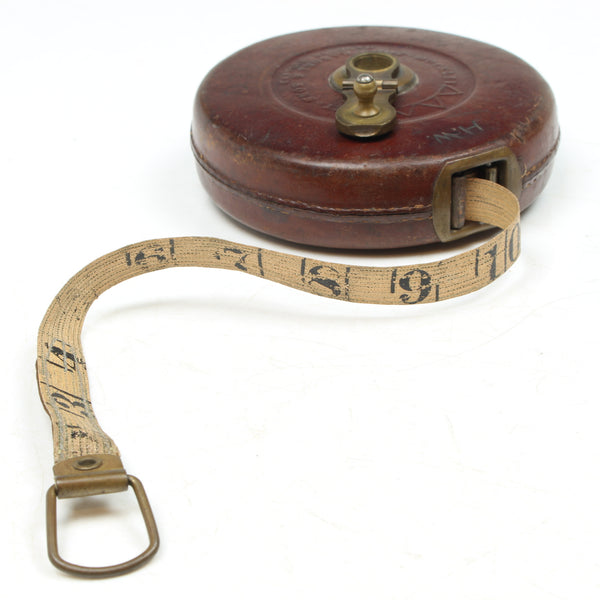 Hockley Abbey John Rabone Tape Measure No. 250 - 66ft – OldTools.co.uk