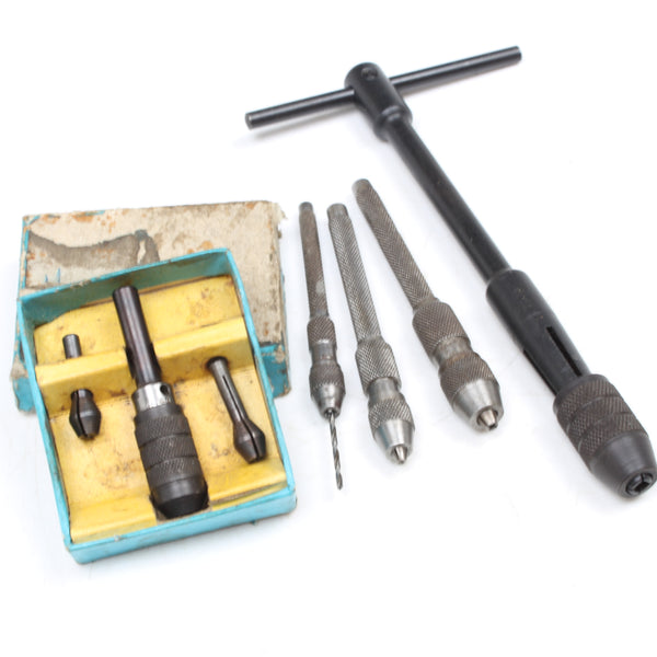 5x Eclipse Pin Vice – OldTools.co.uk