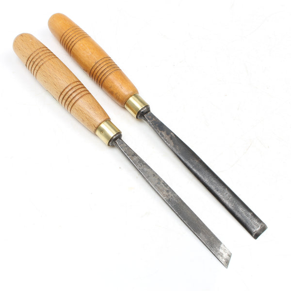 Henry Taylor Wood Carving Tools Sweep 2 & 6 (Beech) – OldTools.co.uk