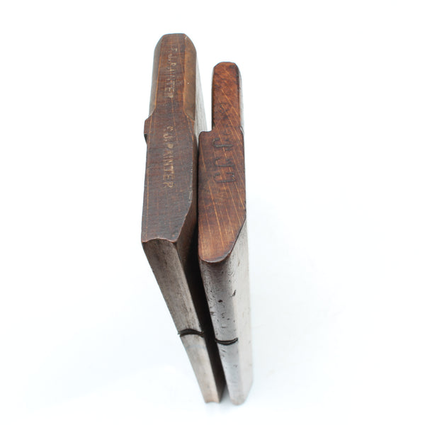 2x Hollow and Round Planes (Beech) – OldTools.co.uk