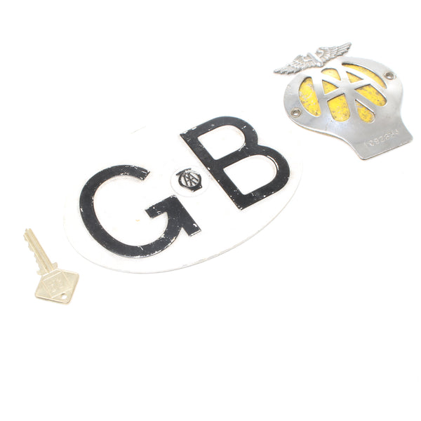 Vintage AA Car Badges and AA Key – OldTools.co.uk