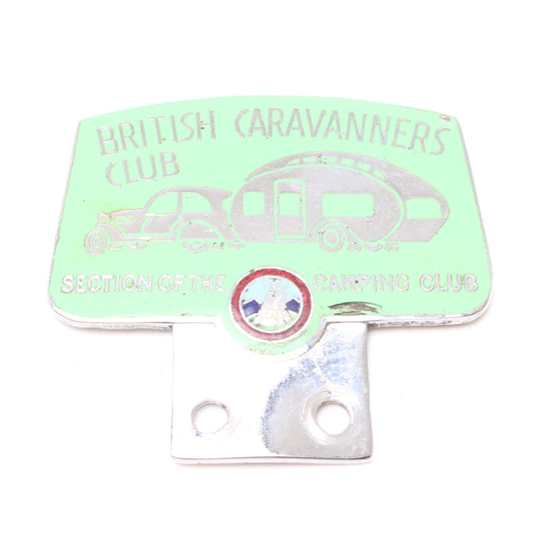 Vintage British Caravanners Club Car Badge – OldTools.co.uk