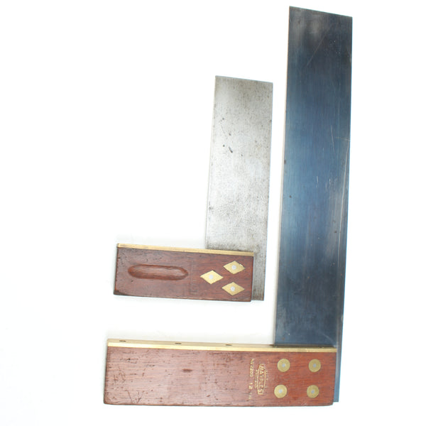 2x Marples Try Squares - ENGLAND, WALES, SCOTLAND ONLY – OldTools.co.uk