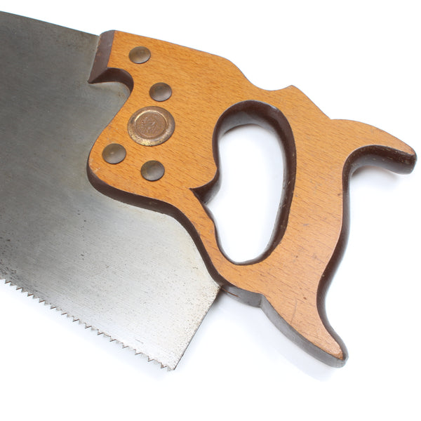 SOLD - Old Pax Hand Saw - 26”- 8tpi (Beech) – OldTools.co.uk