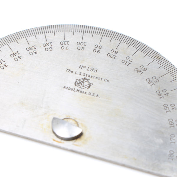 SOLD - Starrett Protractor No. 193 (USA) – OldTools.co.uk