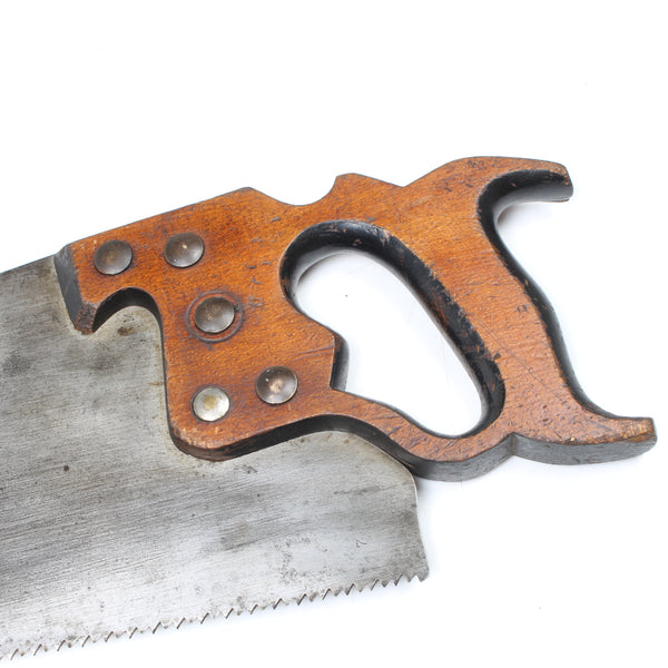 SOLD - Ashton "Sharp Tooth" Hand Saw – 26” - 7tpi (Beech) – OldTools.co.uk