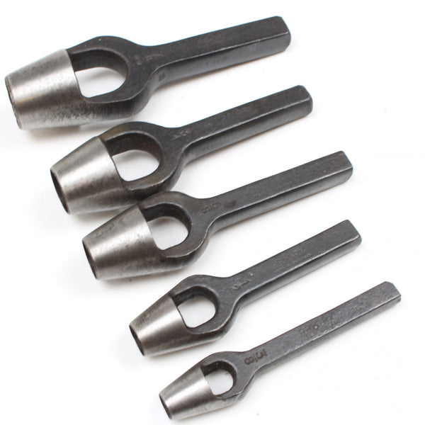 8x Leather-Workers Tools / Wad Punches – OldTools.co.uk