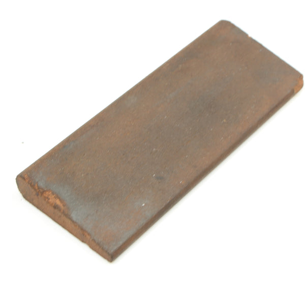 2x Oilstone Sharpening Stones & Slipstone (Mahogany) – OldTools.co.uk