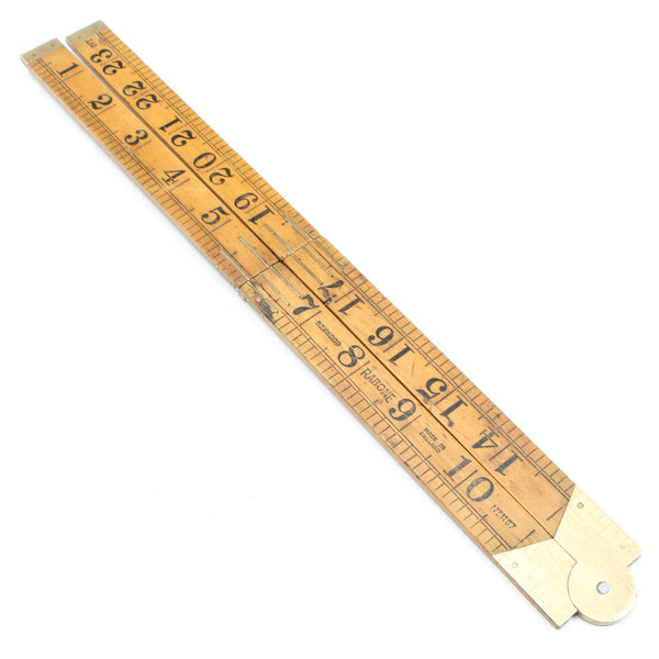 Rabone Wooden Folding Rule - No. 1167 (Boxwood) – OldTools.co.uk