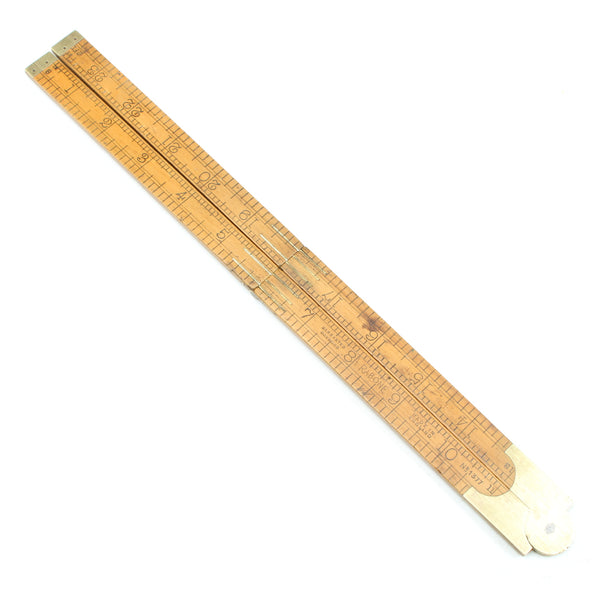 Rabone Wooden Rule - No. 1377 (Boxwood) – OldTools.co.uk
