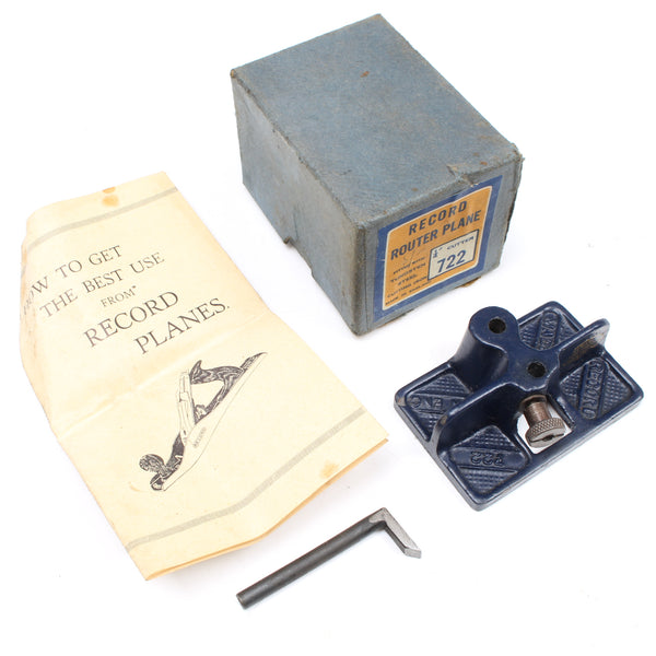 SOLD - Record 722 Small Router – OldTools.co.uk