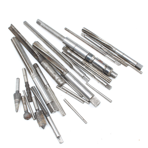 Collection Of Engineer Bits, Reamers Etc. – OldTools.co.uk