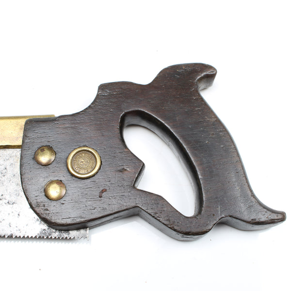 Disston Philadelphia Tenon Saw - 12tpi - 14" (Beech) – OldTools.co.uk