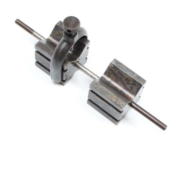 2x Starrett Vee Blocks No. 271 + Clamp & Rod (USA) – OldTools.co.uk