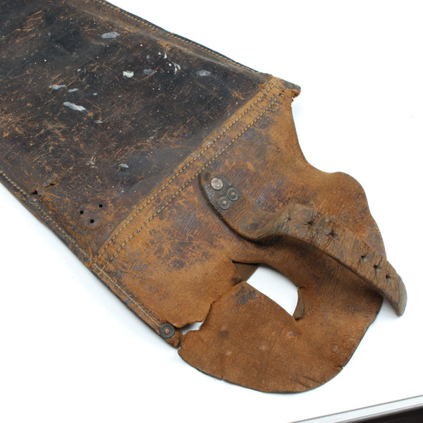 Old Leather Saw Case – OldTools.co.uk