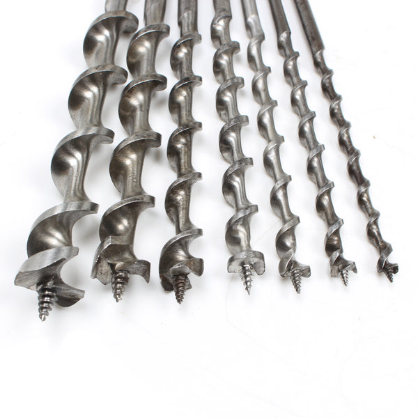 7x Ridgway Twist Auger Bits - 1/4" - 3/4" – OldTools.co.uk