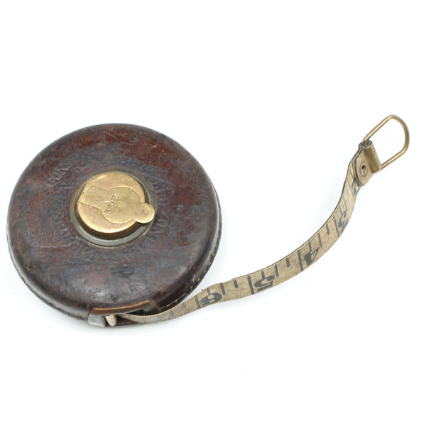 Chesterman Constantia Tape Measure - 33ft – OldTools.co.uk