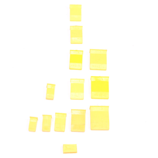 Yellow Footprint Chisel Edge Guards / Chisel Caps – OldTools.co.uk