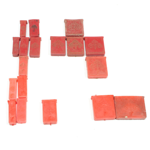 18x Old Wm Marples Chisel Edge Guards / Chisel Caps – OldTools.co.uk