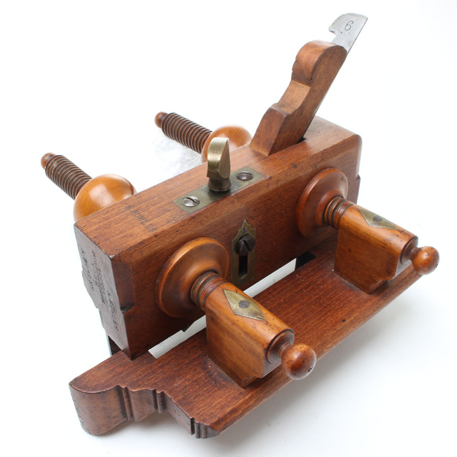 SOLD - Buck Screw-Stem Plough Plane (Beech, Boxwood) – OldTools.co.uk