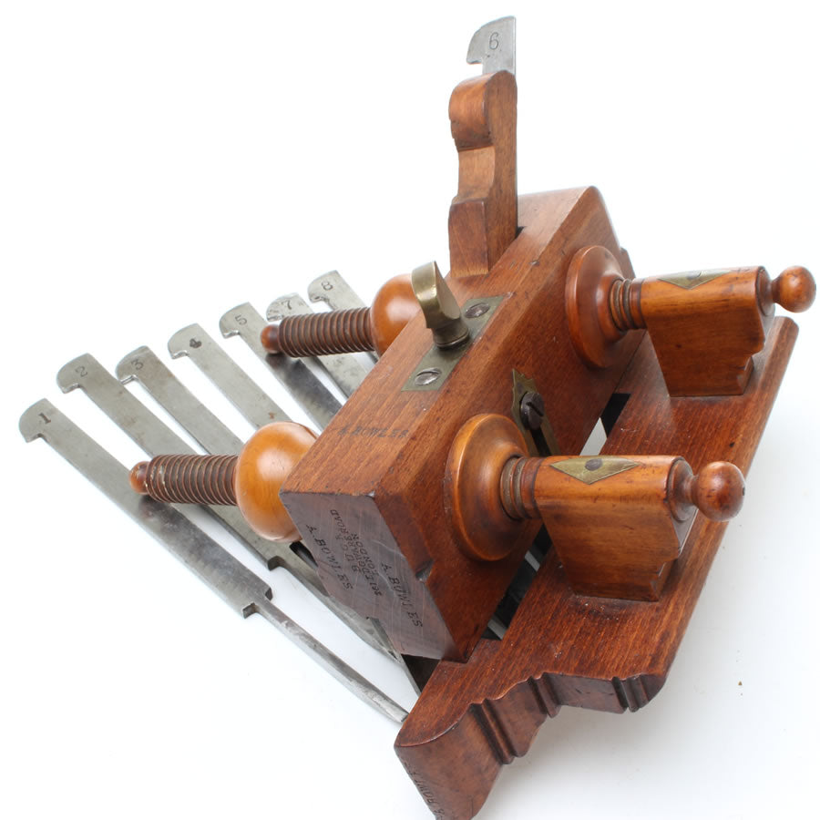 SOLD - Buck Screw-Stem Plough Plane (Beech, Boxwood) – OldTools.co.uk