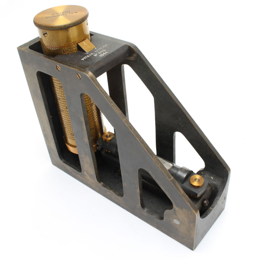 SOLD - Pitkin WWII Clinometer - 1944 – OldTools.co.uk