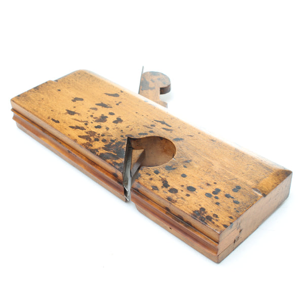 Old Wooden Centre Bead Plane (Beech) – OldTools.co.uk