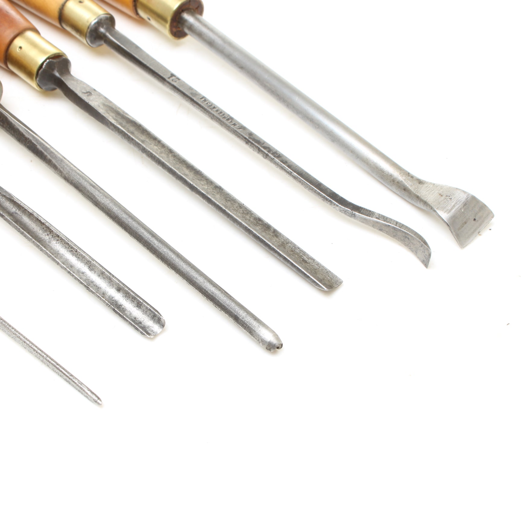 6x Old Marples Wood Carving Tools (Beech, Boxwood) – OldTools.co.uk