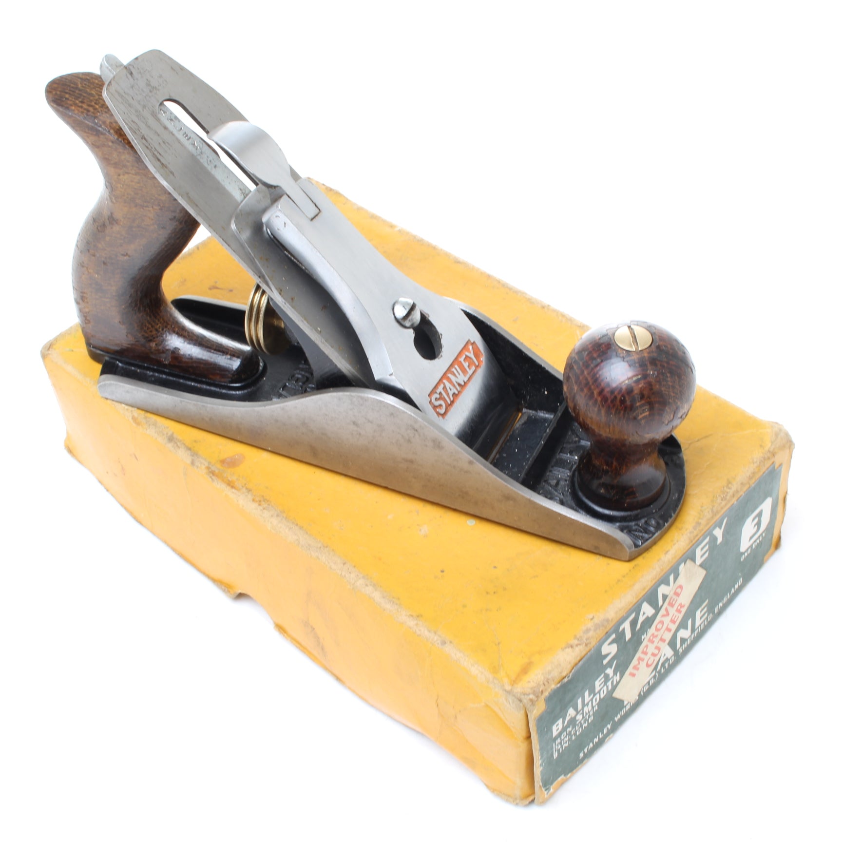 Stanley Smoothing Plane No. 3 (Beech) – OldTools.co.uk