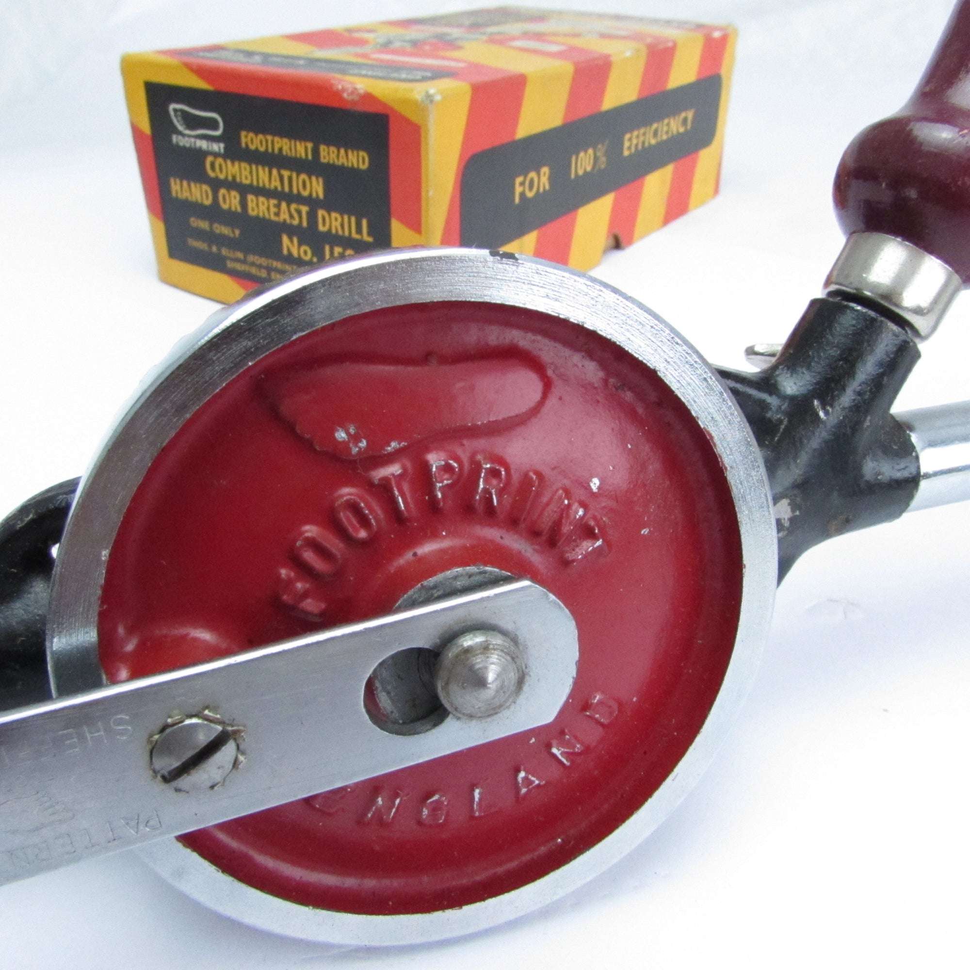SOLD - Footprint Hand Drill No. 150 – OldTools.co.uk