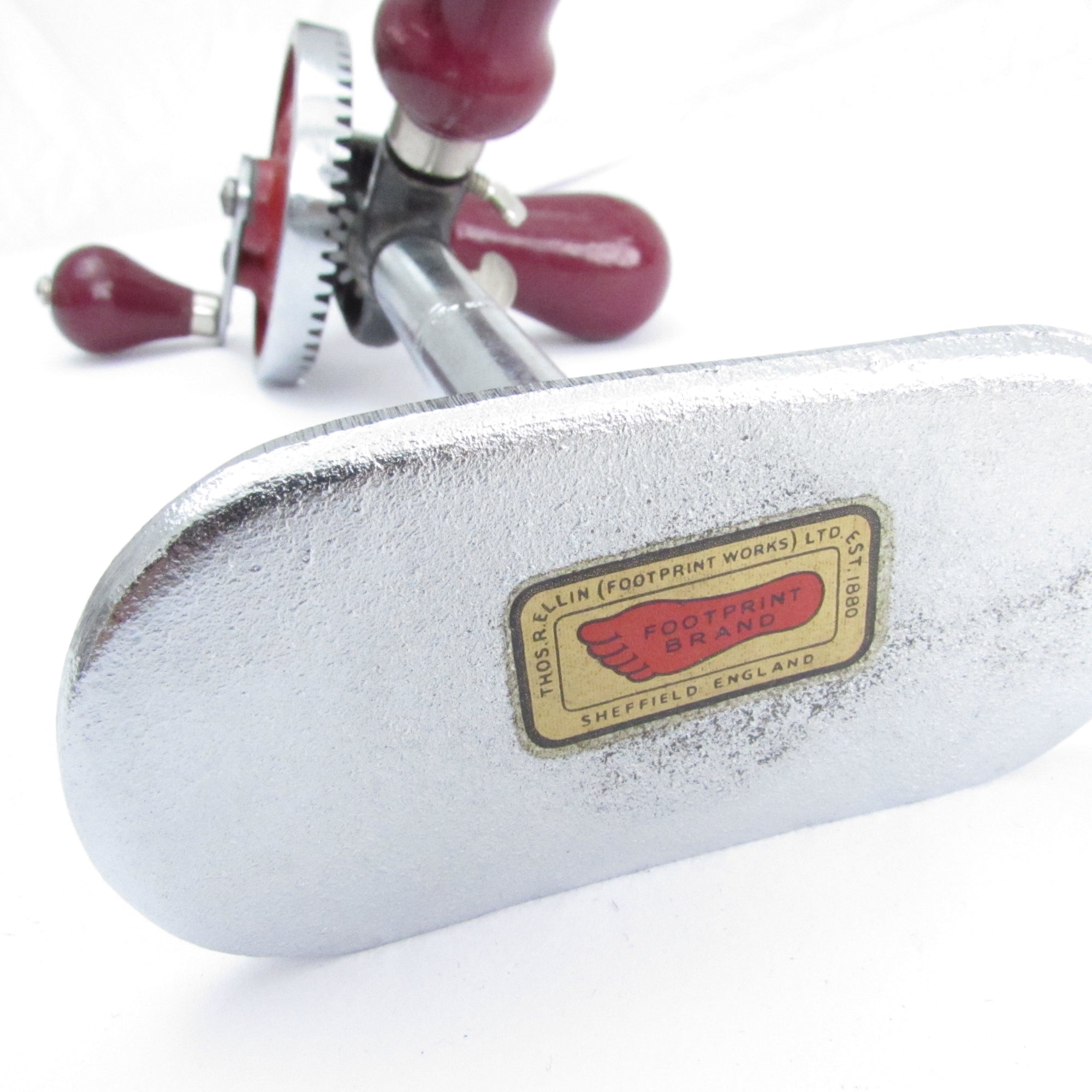 SOLD - Footprint Hand Drill No. 150 – OldTools.co.uk