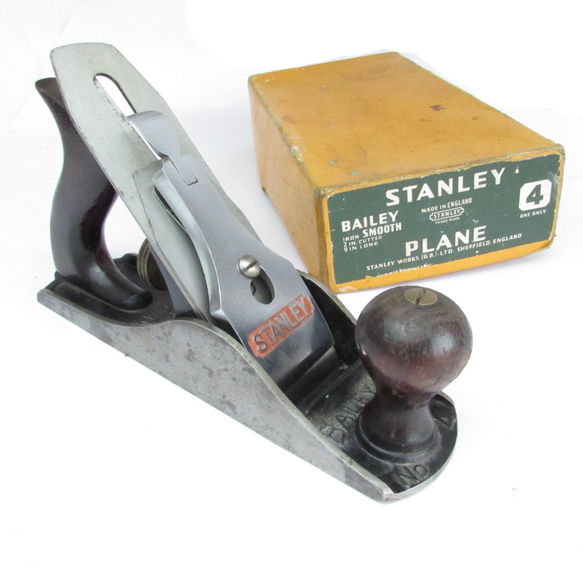 SOLD - Stanley Smoothing Plane no. 4 (Beech) – OldTools.co.uk