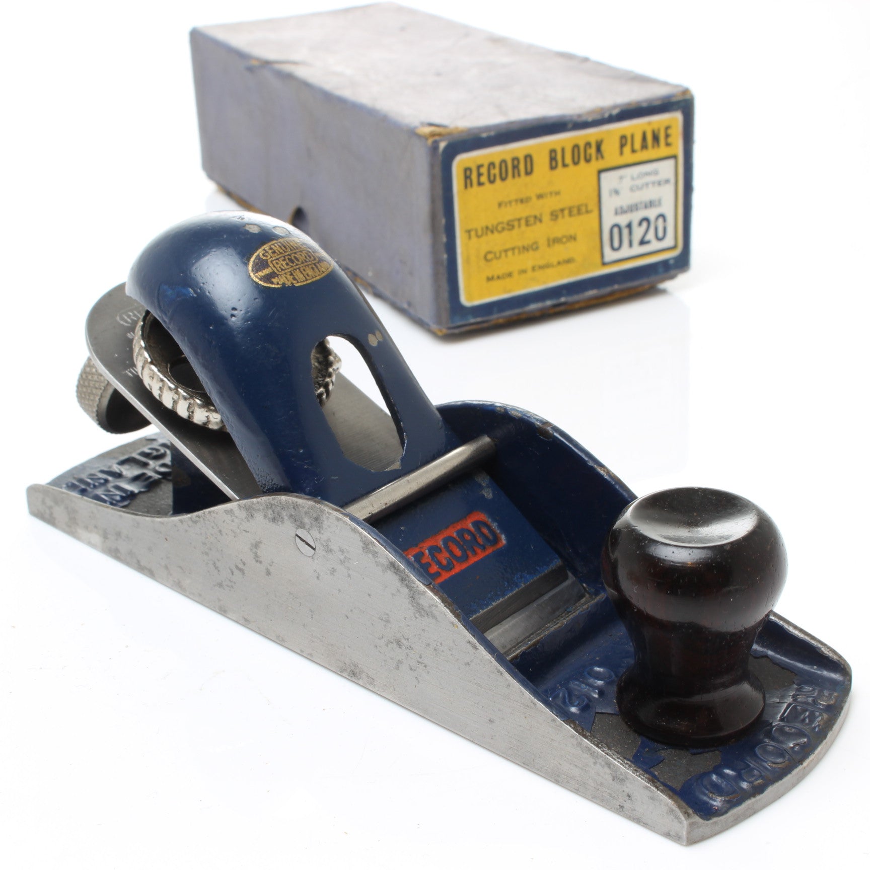 SOLD - Record Block Plane no. 0120 - ENGLAND, WALES, SCOTLAND ONLY ...