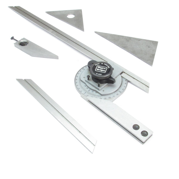 SOLD - Moore and Wright B-Pro Universal Protractor Tool – OldTools.co.uk