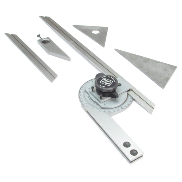 SOLD - Moore and Wright B-Pro Universal Protractor Tool – OldTools.co.uk