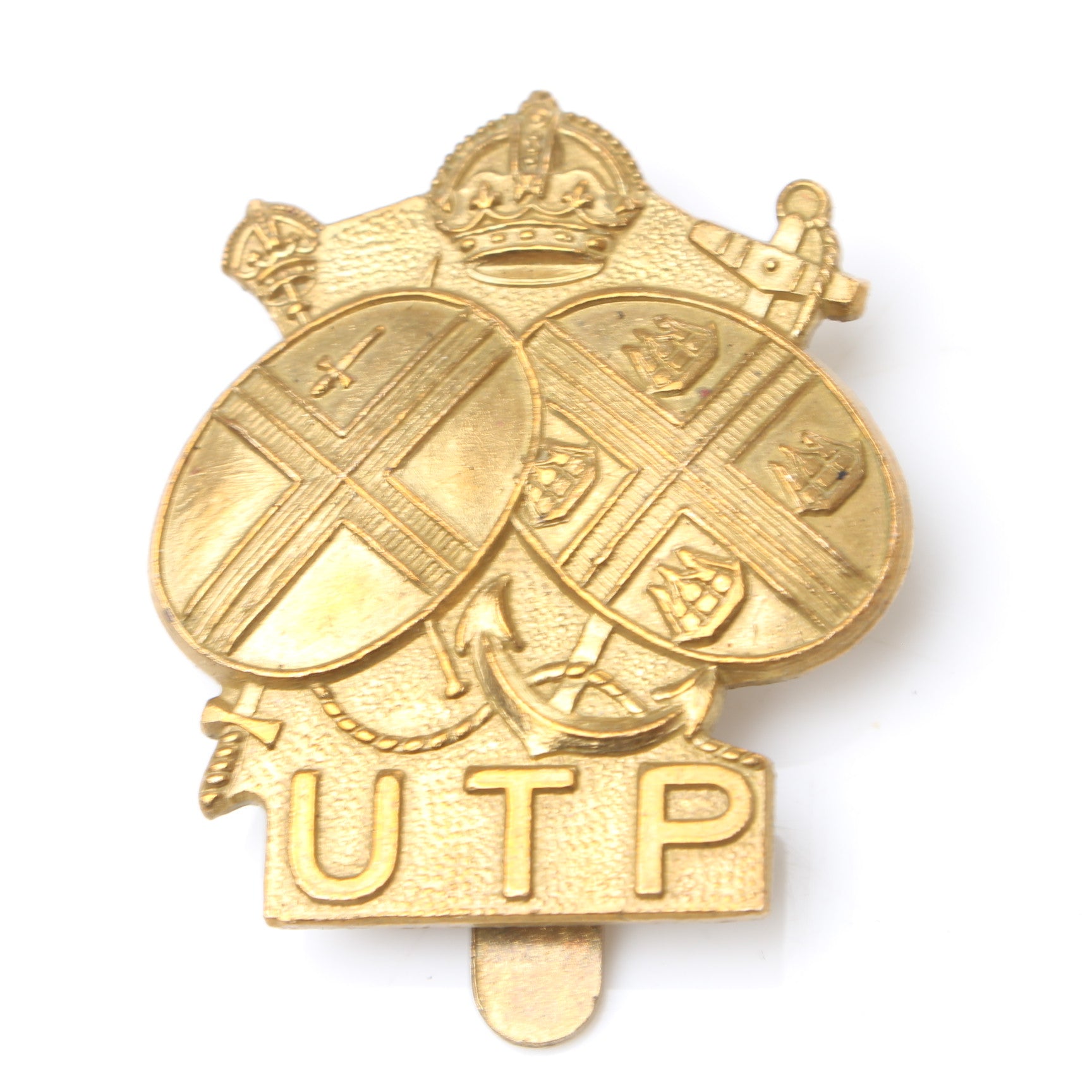SOLD - Marples & Beasley 'UTP' Cap Badge – OldTools.co.uk
