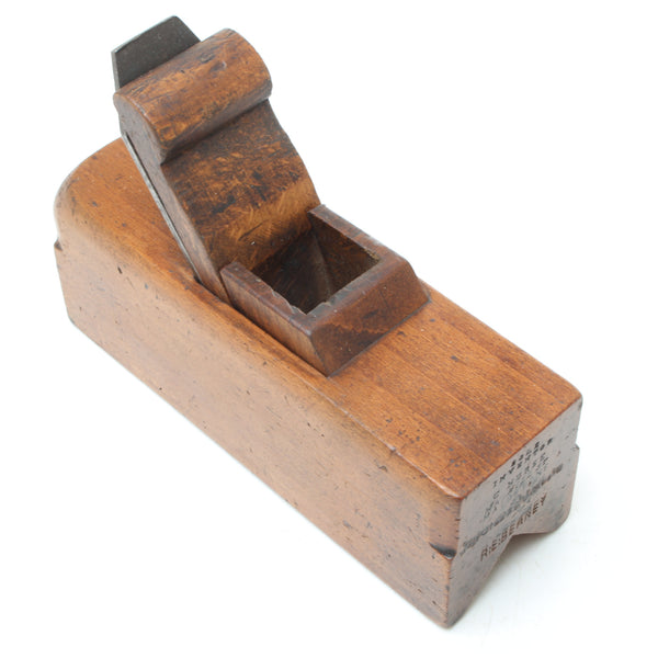 Nurse (Maidstone) Wooden Chamfer Plane (Beech) – OldTools.co.uk