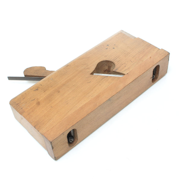 Old Wooden Moving Rebate Plane (Beech) – OldTools.co.uk