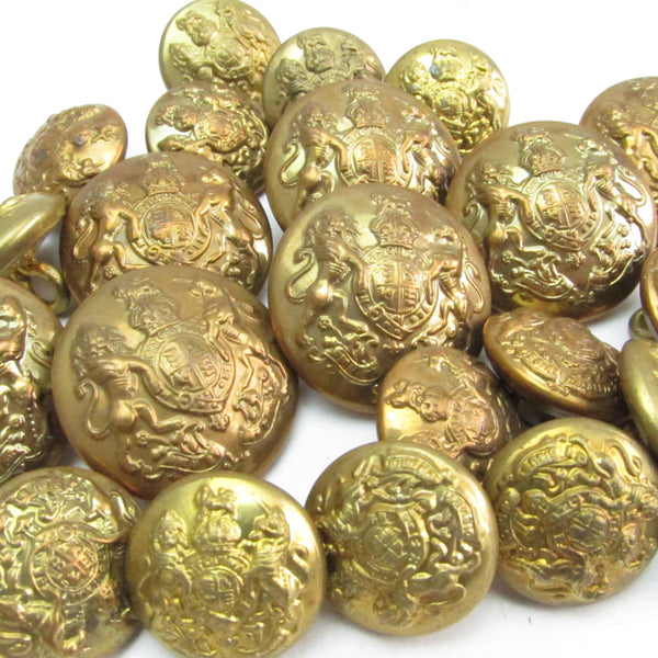 SOLD - Collection of British Army Buttons – OldTools.co.uk