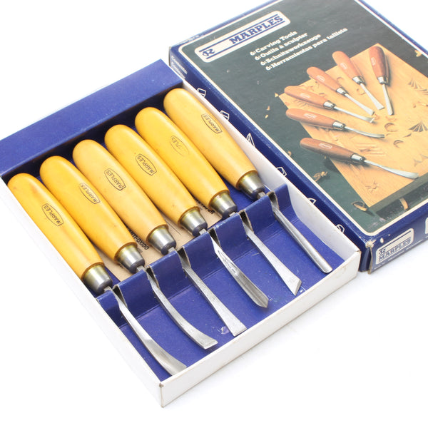 SOLD - Marples Small Wood Carving Tools Set No. M153 (Boxwood ...