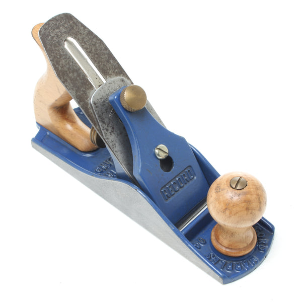 Record Marples Smoothing Plane No. 04 (Beech) – OldTools.co.uk