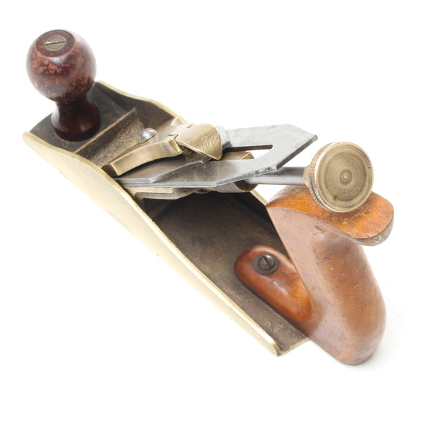 Old GTL Brass Smoothing Plane (Beech) – OldTools.co.uk